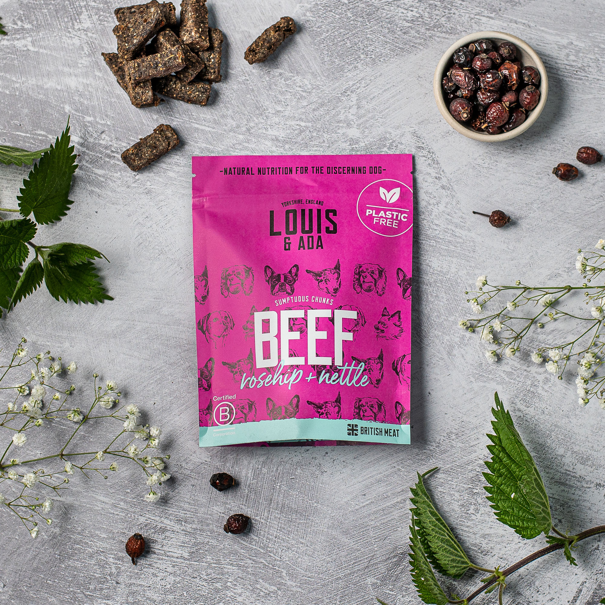 Beef, Rosehip & Nettle - Louis & Ada